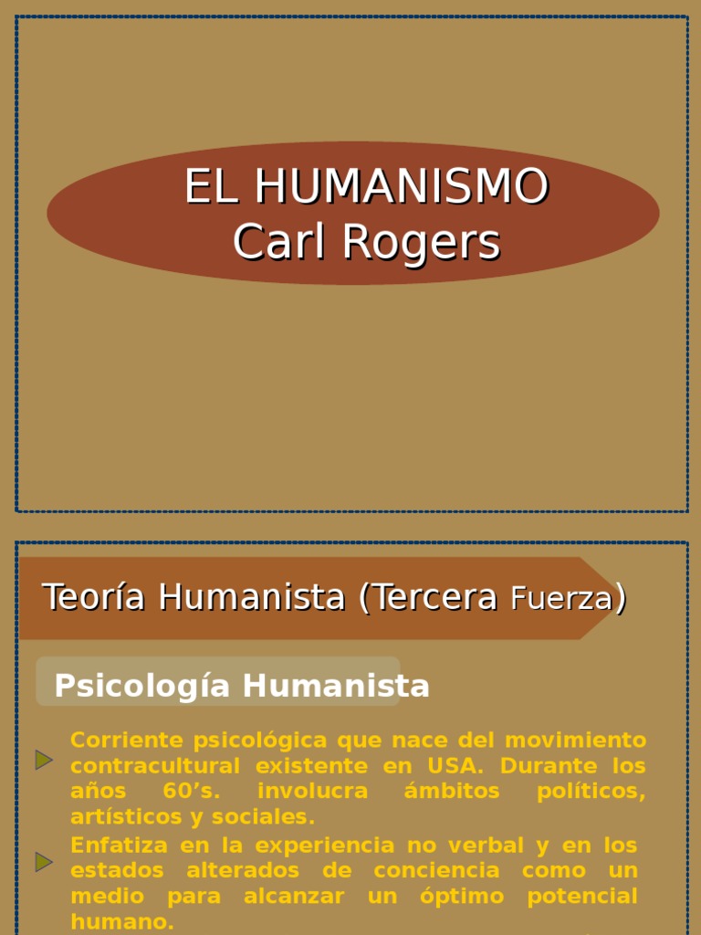 Carl Rogers | PDF | Psicologia humanista | Humanismo