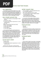 A Taste of Isha | PDF | Salad | Curry