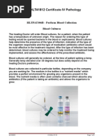 Blood Culture Collection Best Practices | PDF | Blood | Hematology