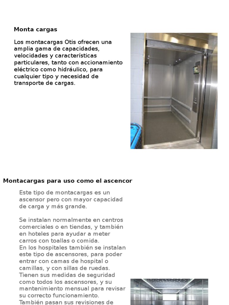 Instalaciones Electromecanicas | PDF | Ascensor | Máquina elevadora