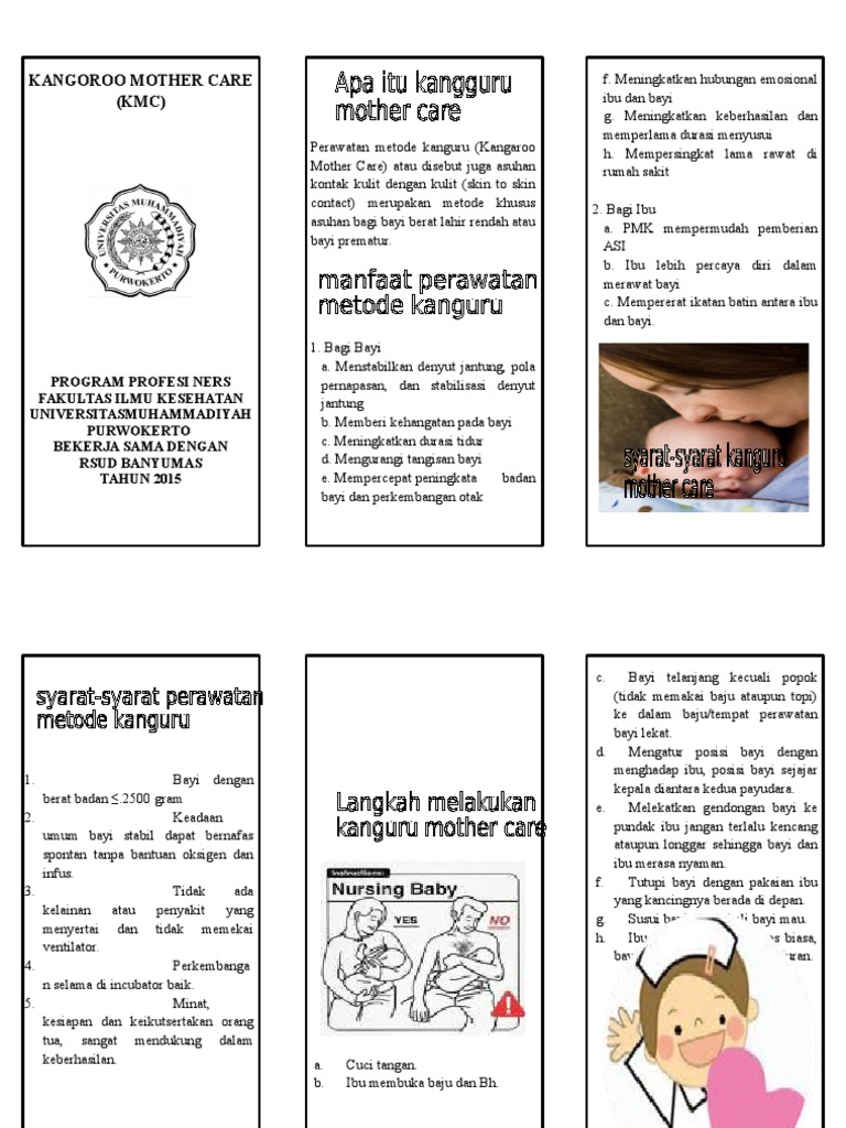 Leaflet KMC | PDF | Kesehatan Holistik