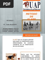 Ejercicios de Klapp PDF | PDF | Escoliosis | Términos anatómicos de ...