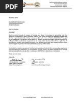 Motorcade Permit Letter | PDF | Government