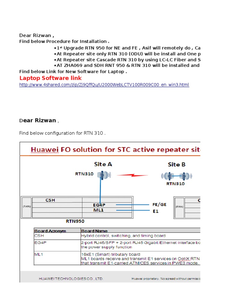 RTN 310 Installation & Configuration Guide | PDF