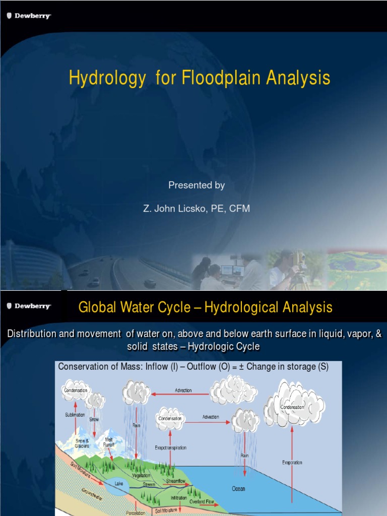 Introduction To Fema Hydrology 01-31-2012 | PDF | Flood | Floodplain