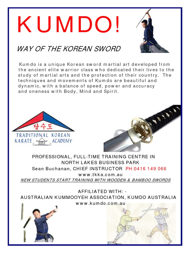 Join Our Kumdo Training in North Lakes | PDF | Sports & Recreation