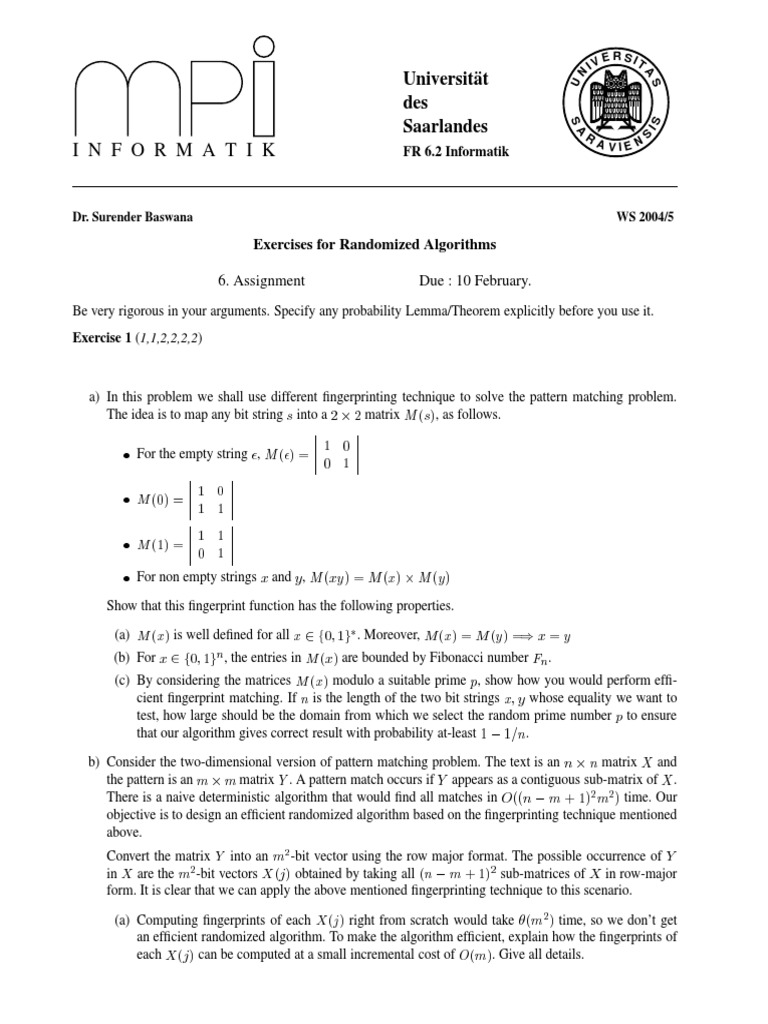 Assign6 Ps | PDF | Theoretical Computer Science | Discrete Mathematics