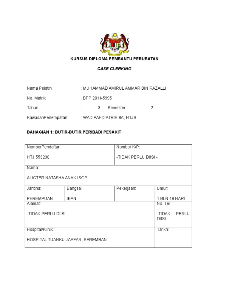 Case Clerking Peads | PDF | Science & Mathematics