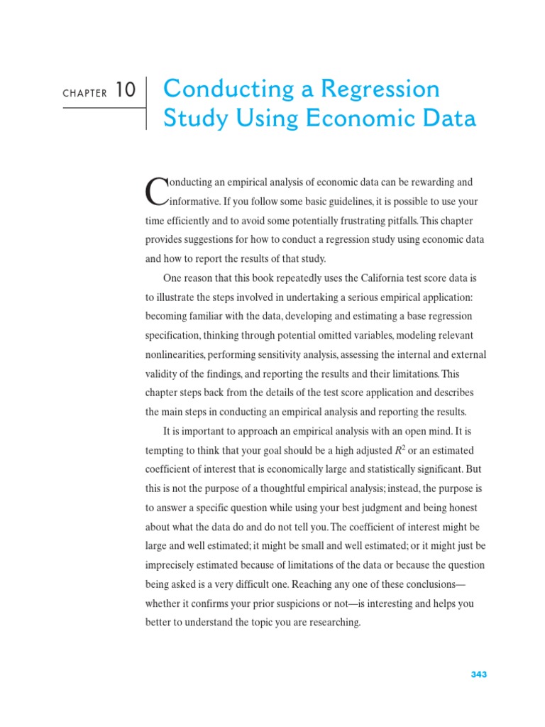 Stoc2517 ch10 343-350 C1 | PDF | Regression Analysis | Time Series