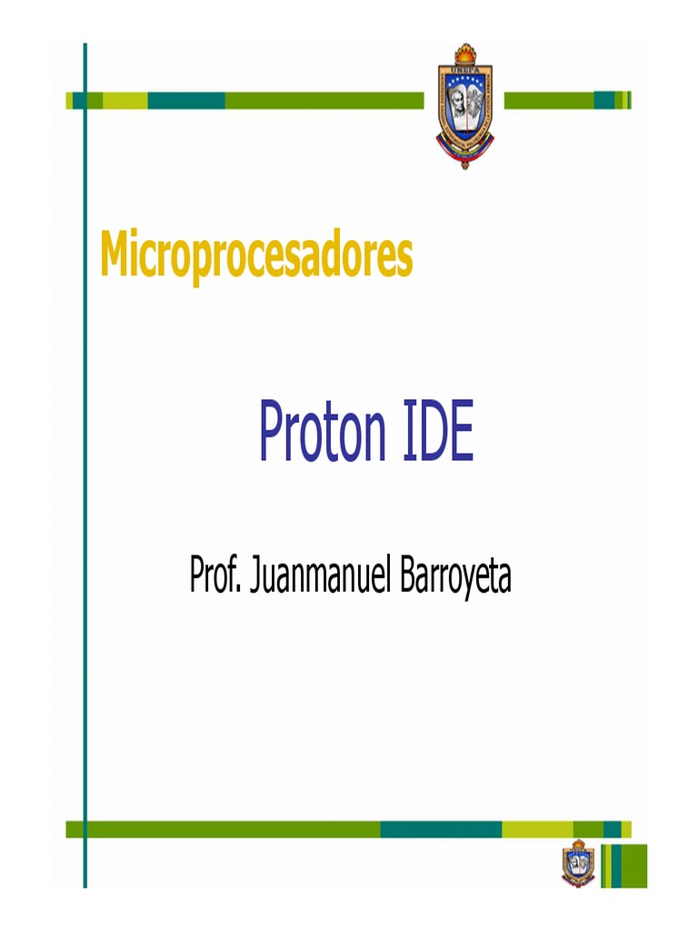 Proton Ide PDF | PDF | Byte | Notación