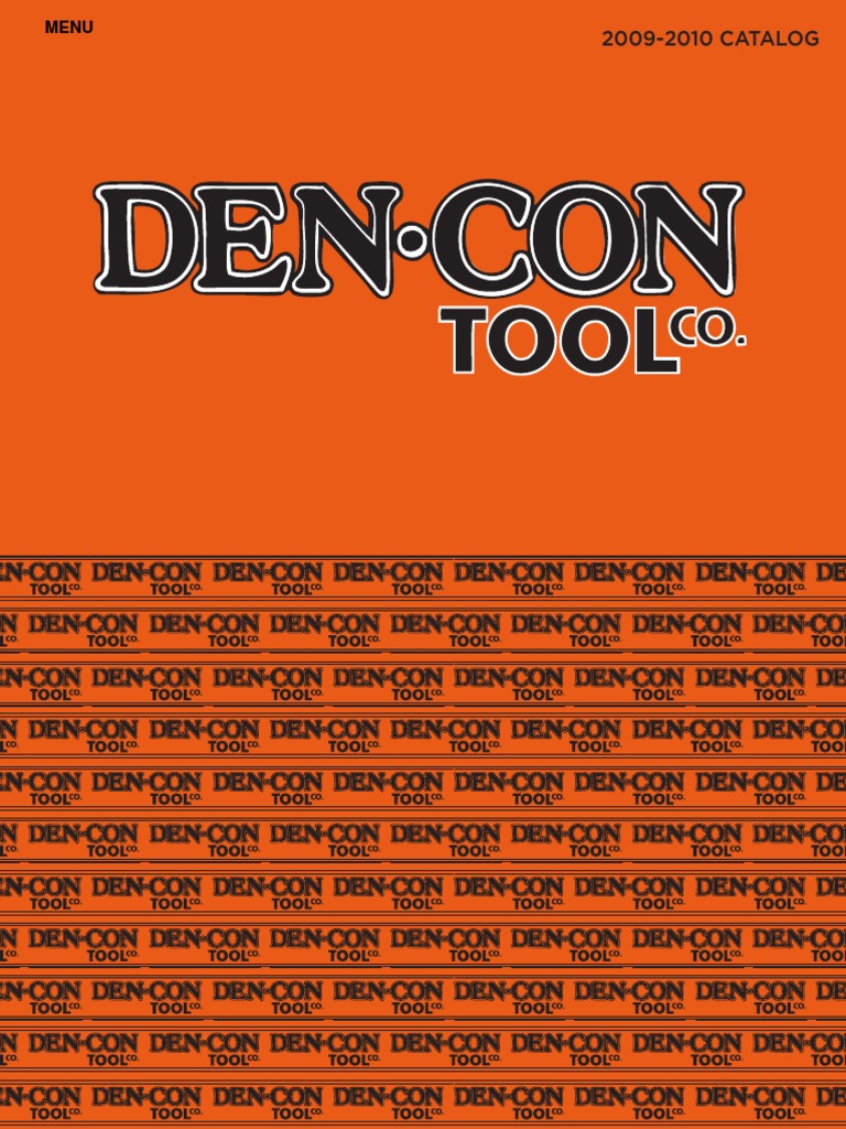 Den-Con Tool Company Catalog 2009-2010 | PDF | Pipe (Fluid Conveyance ...
