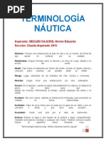Diccionario Terminologia Nautica | PDF | Mástil (Vela) | Barcos