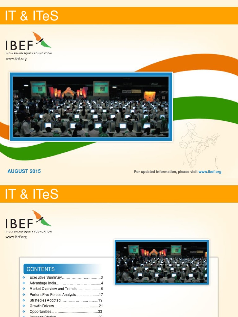 IT-and-ITeS-August-2015.pdf | Business Process Outsourcing | Tech Start Ups