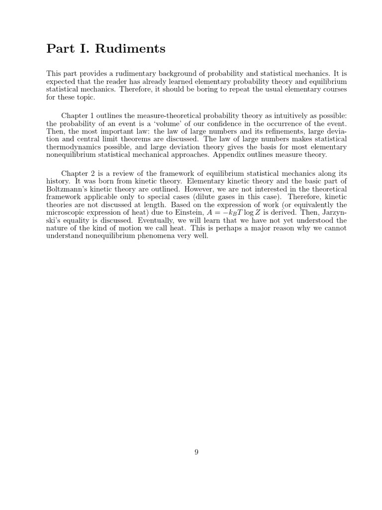 Nonequilibrium Statistical Mechanics | PDF | Probability Theory ... Nonequilibrium Statistical Mechanics | PDF | Probability Theory ...