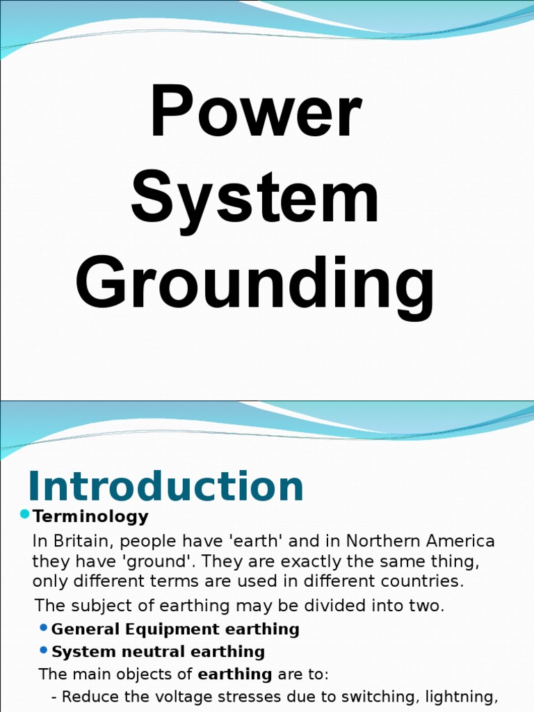 GROUNDING | Download Free PDF | Capacitor | Electrical Impedance
