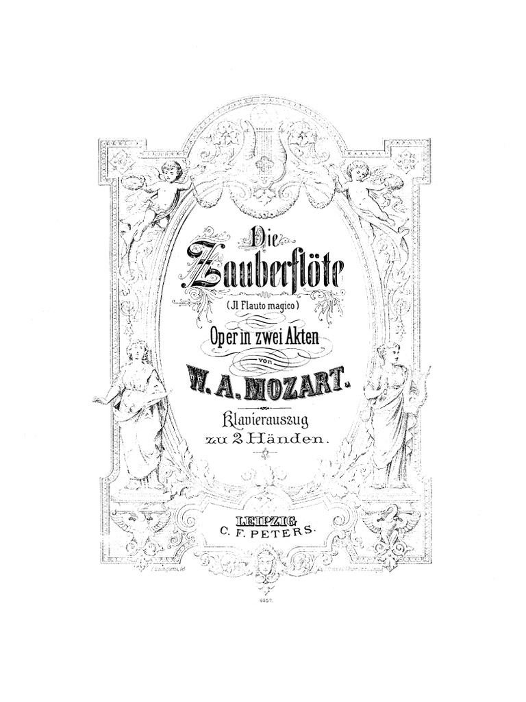 The Magic Flute - Piano Score | PDF
