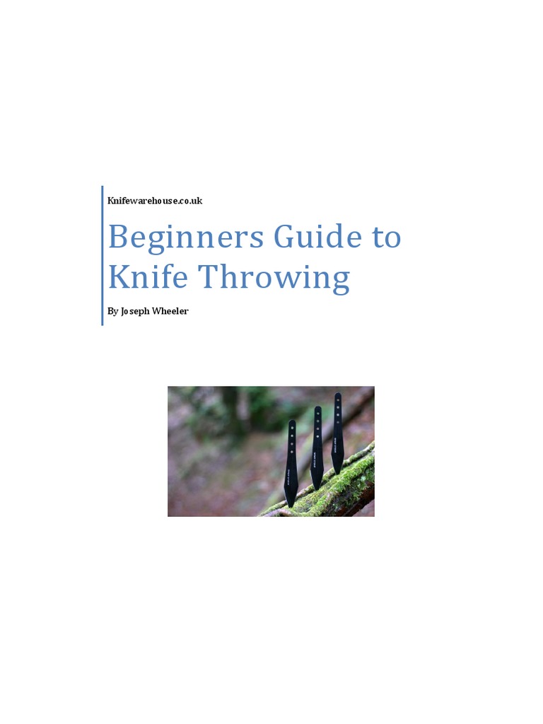 Basics of Knife Throwing | Download Free PDF | Knife | Sports