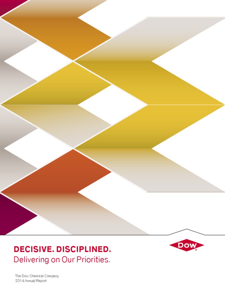 2014 Dow Annual Report With 10K PDF | PDF | Dow Chemical Company | Dividend