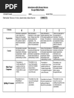 Franchise Project Rubric 1 | PDF