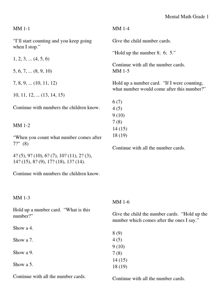 1st Grade Mental Math | PDF | Nickel (United States Coin) | Penny