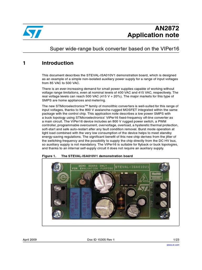 Buck Converter | PDF