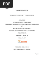 Foreign Currency Cash Flow Guide | PDF | Exchange Rate | Retained Earnings
