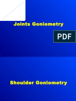Elbow Joint Goniometry Guide | PDF