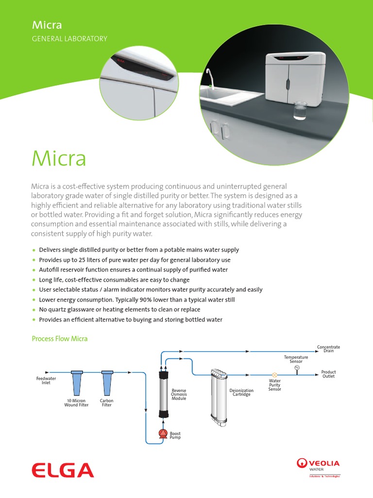 Ultrapure Water System | Purified Water | Environmental Technology