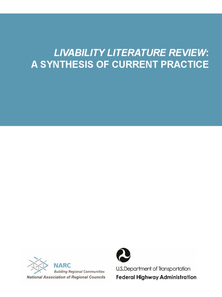 Livability Report FINAL | PDF | Quality Of Life | Sustainability
