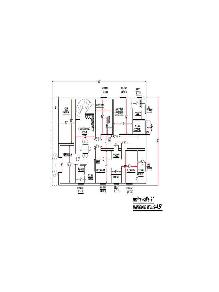 Plot Plan (Autocad) | PDF
