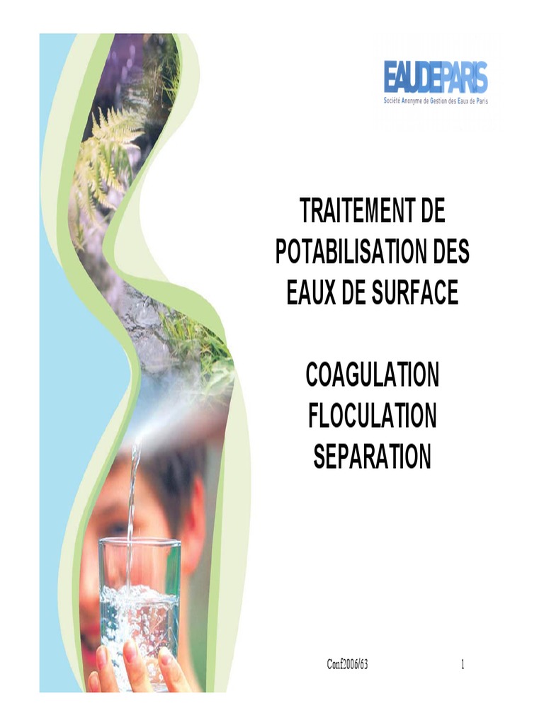 Coagulation Floculation | PDF | Colloïde | Substances chimiques