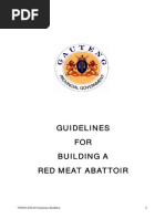 Abattoir Design Essentials | PDF | Slaughterhouse | Meat