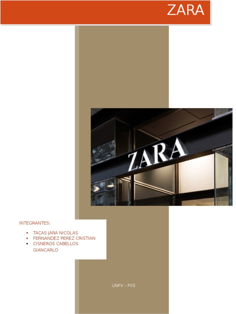 Zara Final | PDF | Distribución (comercial) | Competitividad