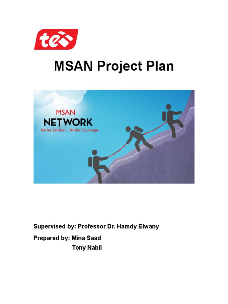 MSAN Project Last Version | Cable | Optical Fiber