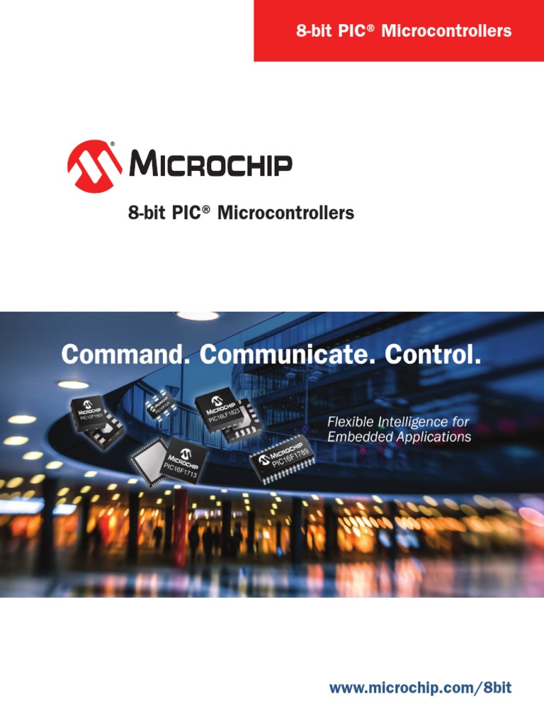 Catalogo 8 Bits Microchip | PDF | Pic Microcontroller | Microcontroller