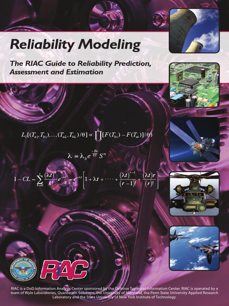 Reliability Modeling: The RIAC Guide To Reliability Prediction, Assessment | PDF | Reliability ...
