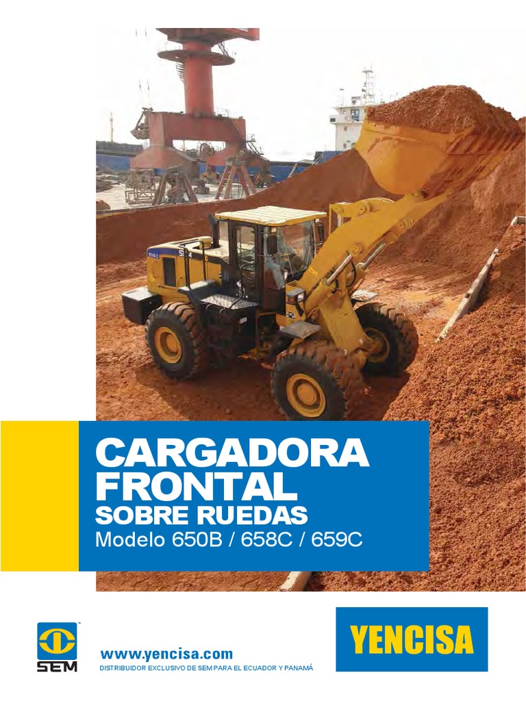 Catalogo de Cargador Frontal SEM650B - 658C - 659C | PDF | Eje ...