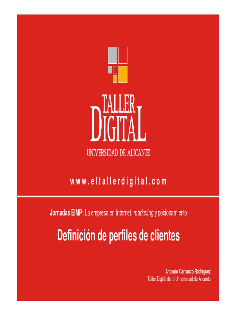 Perfiles de Clientes | PDF