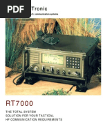 JOTORON-RRC 7700 VF | PDF | Radio | Voice Over Ip