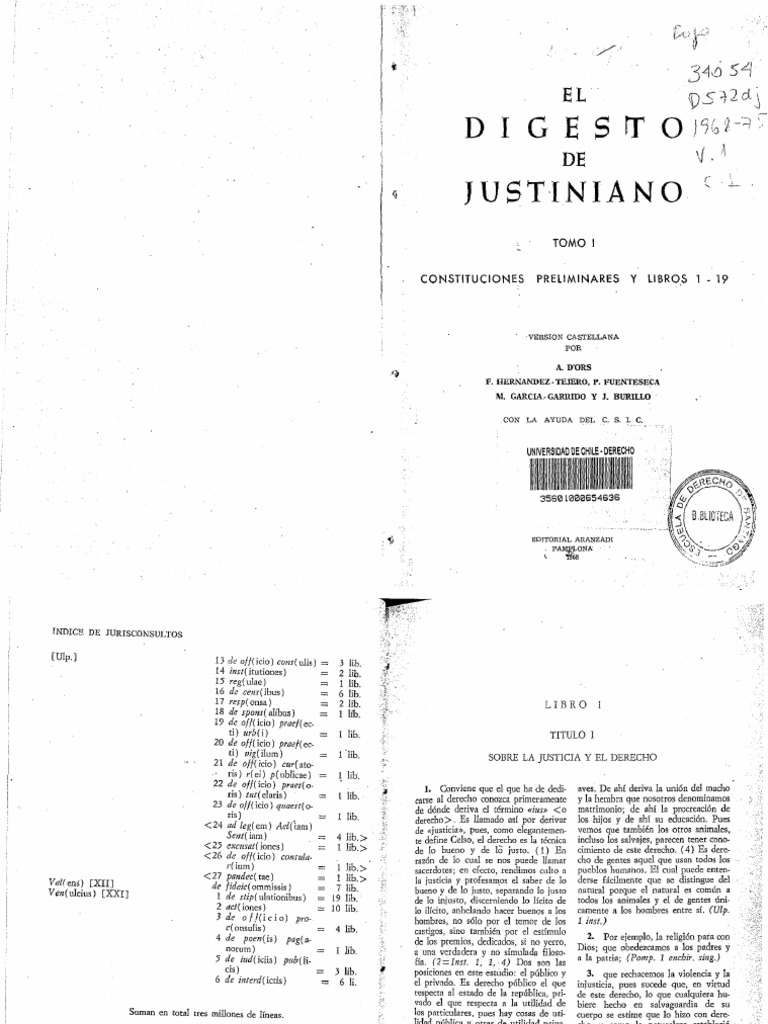 Digesto 1,1 1,2-1-2 | PDF | Gobierno | Instituciones sociales