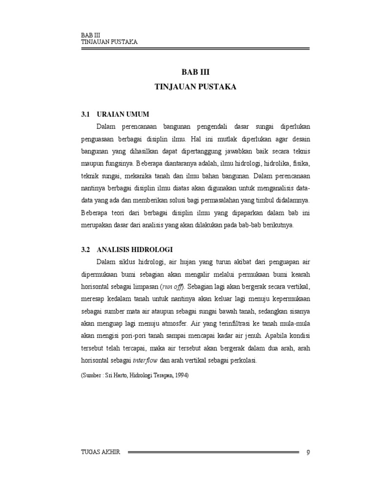 Perencanaan Groundsill | PDF