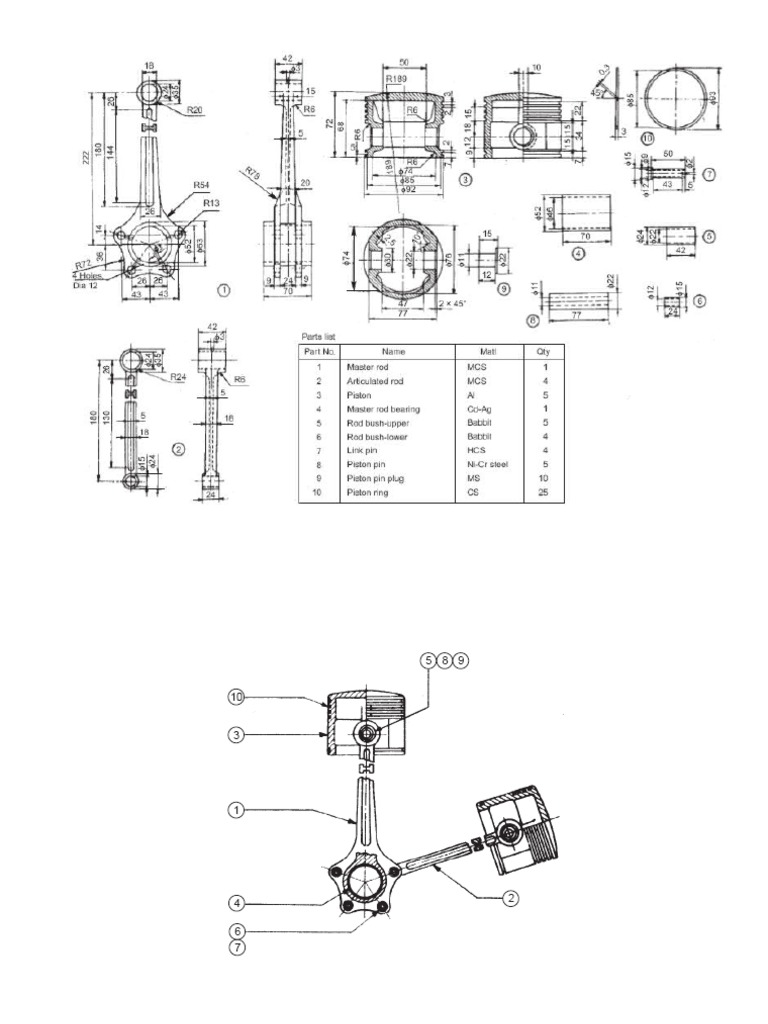 Radial Engine Sub Assembly | PDF