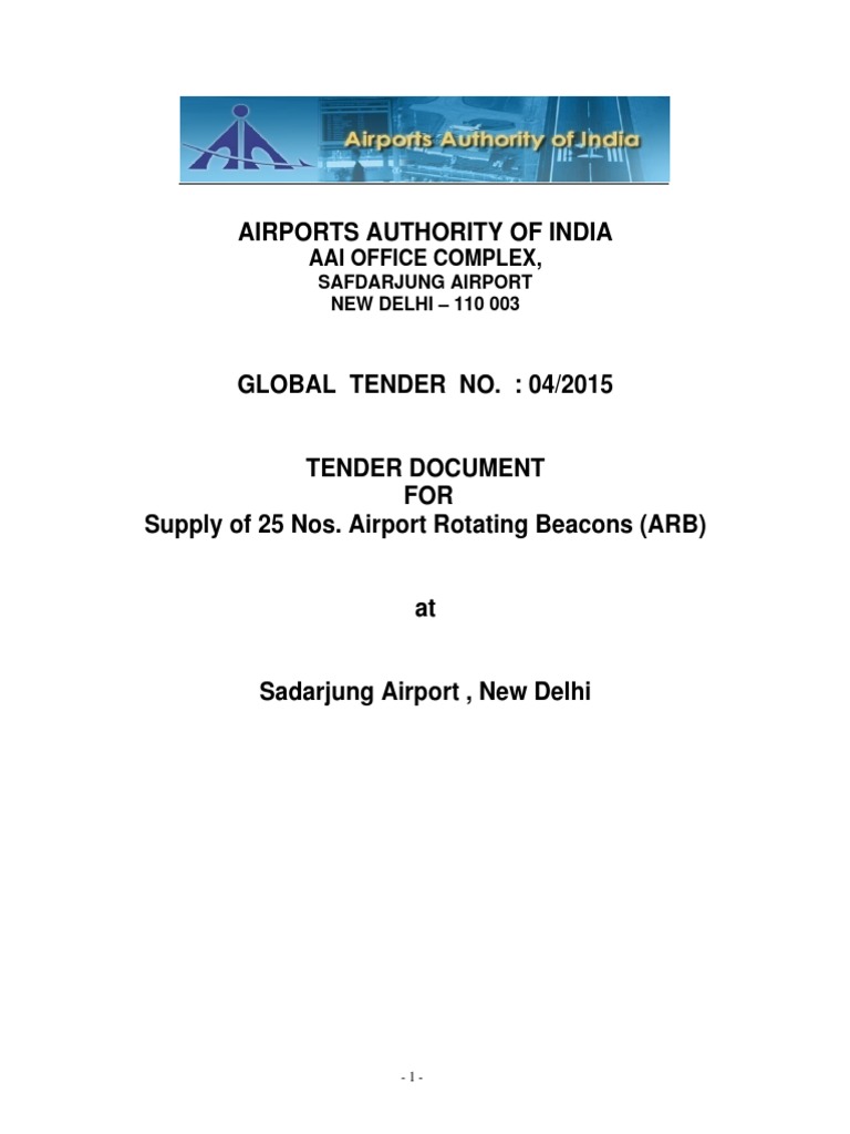 Airports Authority of India: Aai Office Complex | PDF | Taxes | Value ...