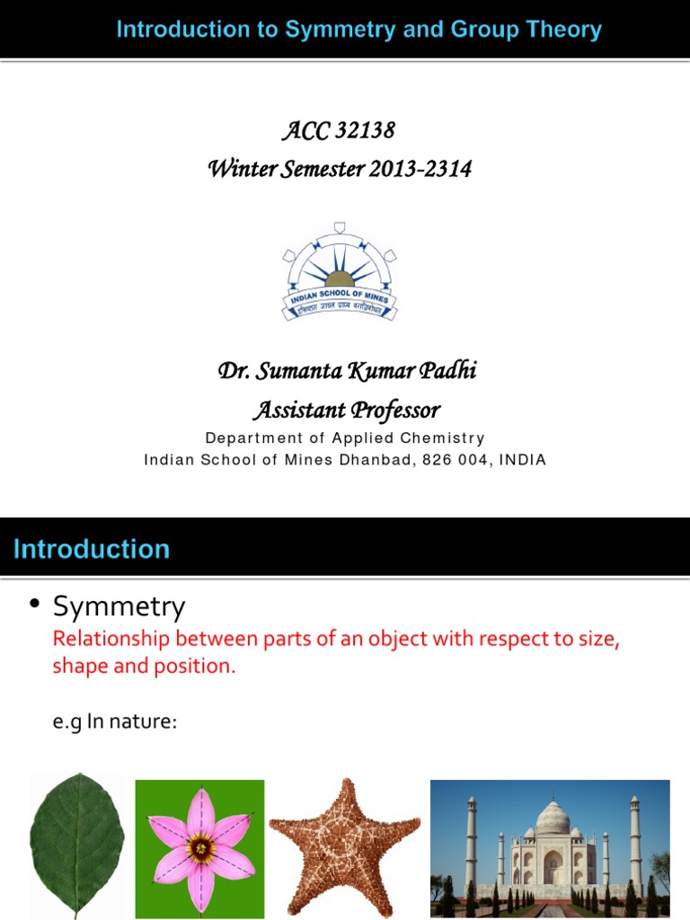 Introduction To Group Theory PDF | PDF | Group (Mathematics) | Matrix ...