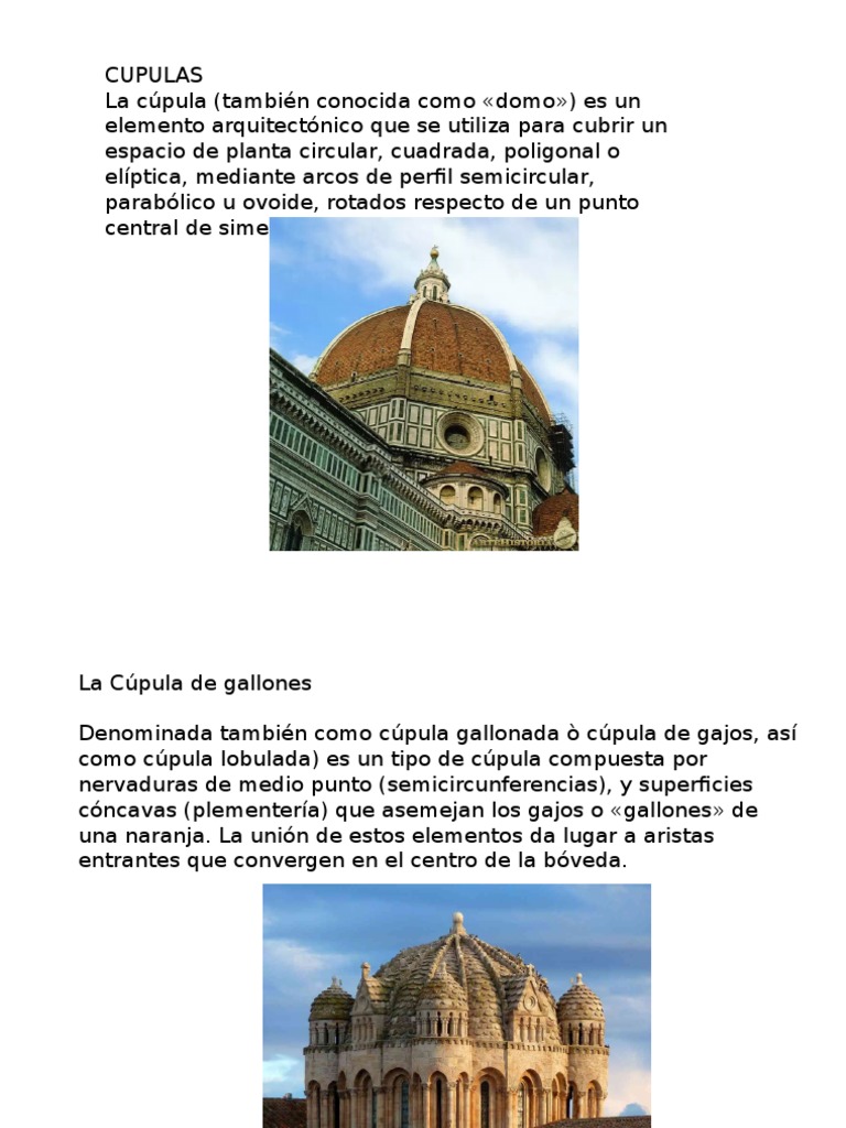 Cupulas