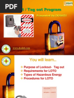 Safe Work Procedure - LOTO (Sample) | PDF | Mechanical Engineering ...