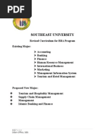 NSU SBE 143 & Onwards All Major Course Map | PDF