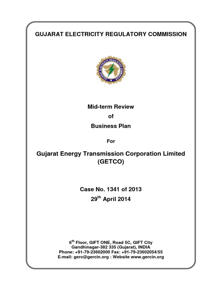 Gujarat Electricity Regulatory Commission: Gujarat Energy Transmission ...