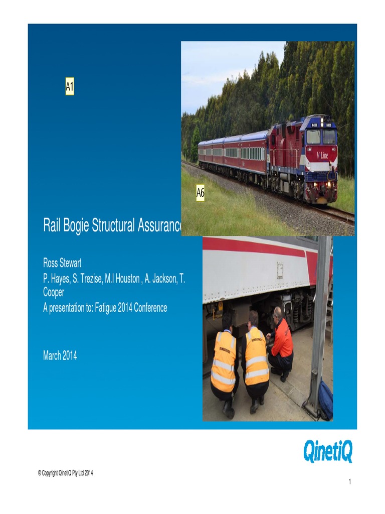 Rail Bogie Structural Assurance | PDF | Applied And Interdisciplinary ...