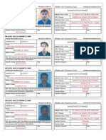 Qualified Welder ID Card Format | PDF | Welding | Construction